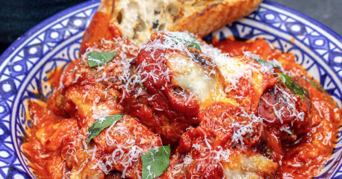 Spicy Baked Meatballs | Mob