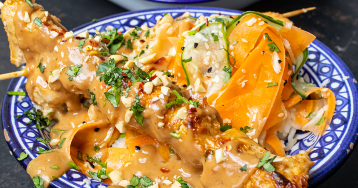 What Willy Cook's Chicken Satay Skewers | Mob