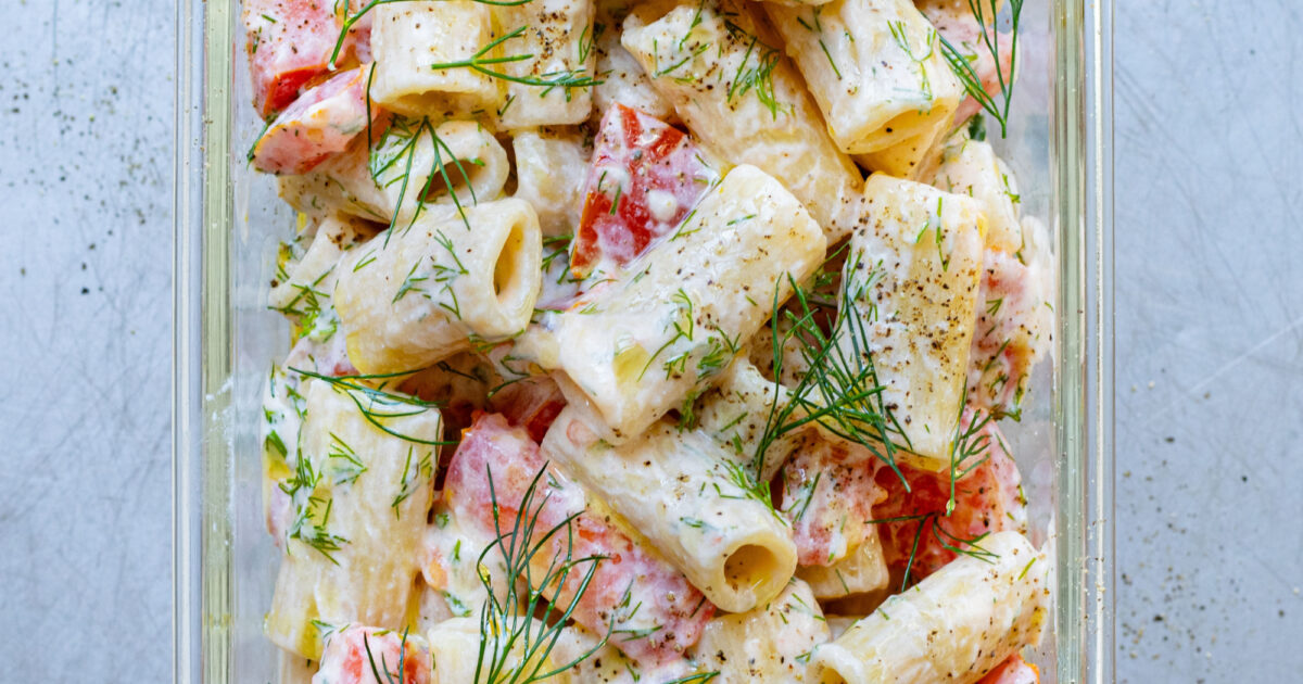 Marinated Tomato and Ricotta Pasta Salad | Mob