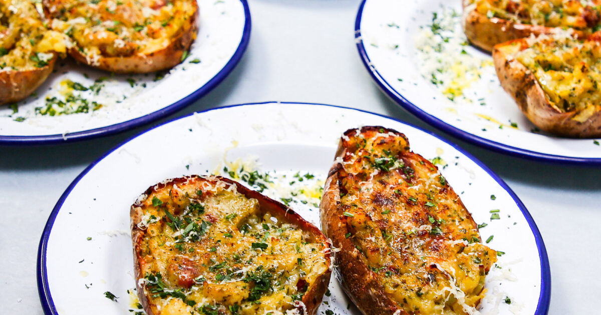 Cheesy Bacony Potatoes | Mob