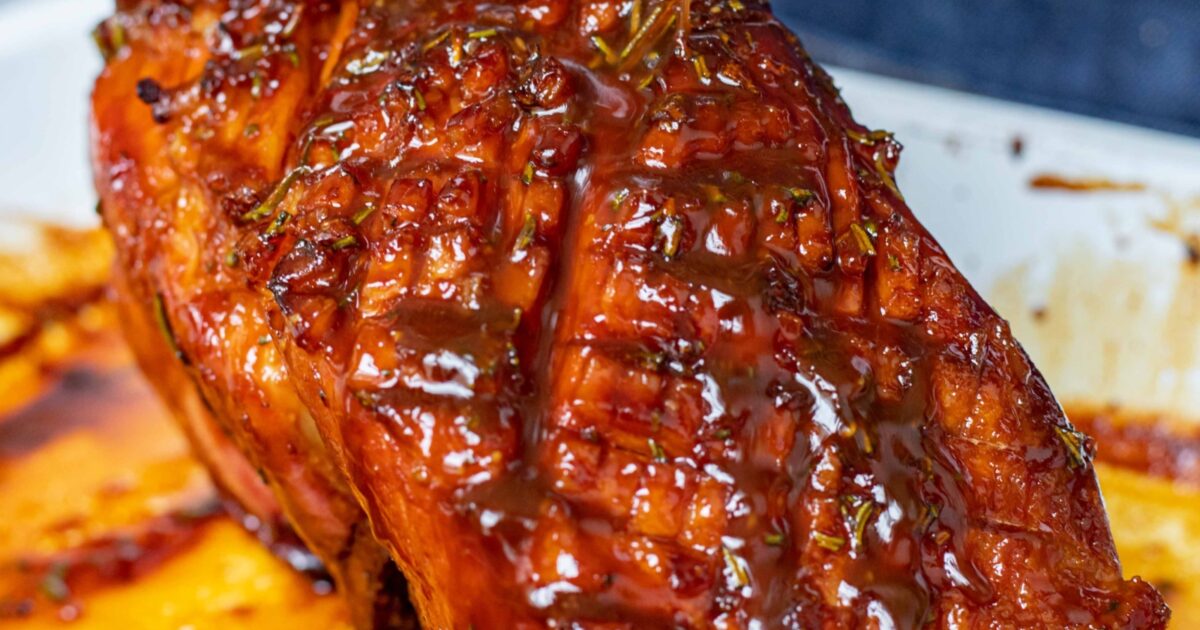 Miso, Rosemary and Maple Glazed Ham | Mob