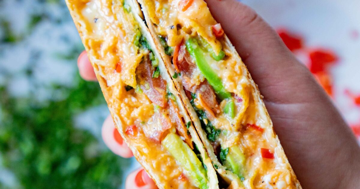 Egg Avocado Crunch Wrap | Mob