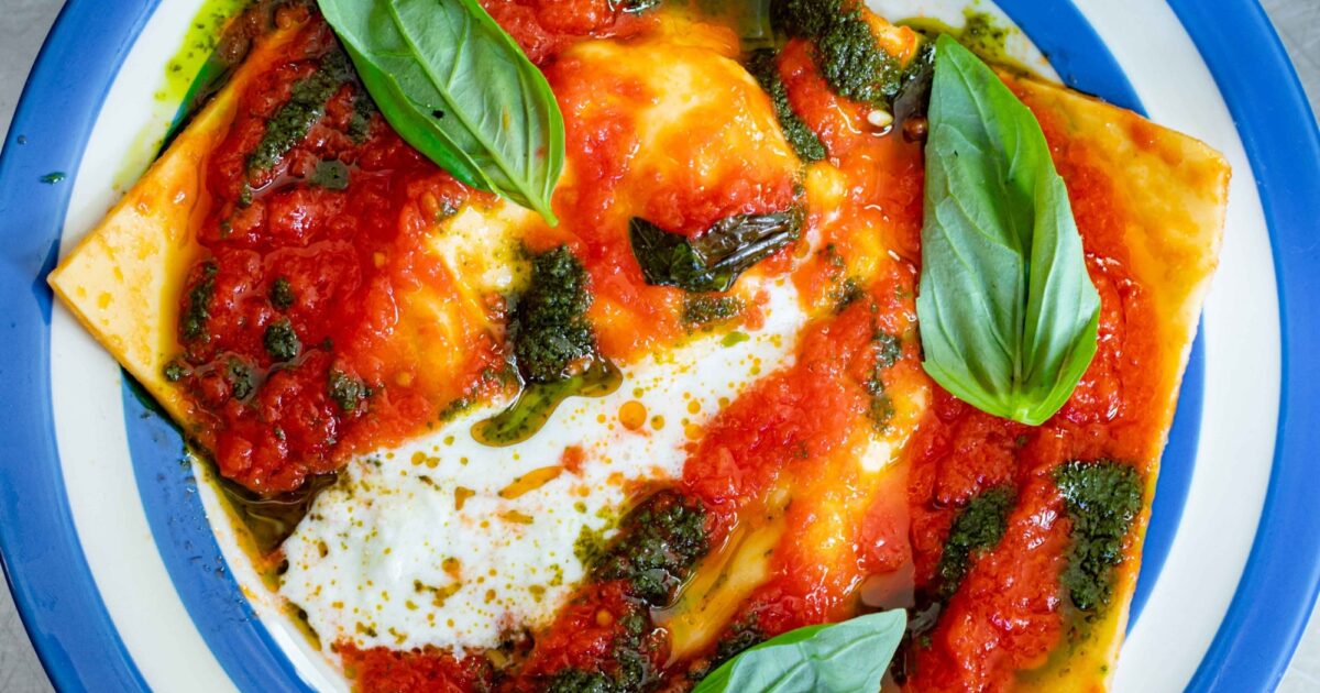 Caprese Ravioli | Mob