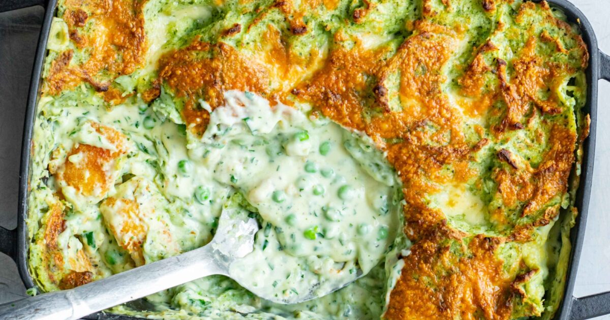 Cheesy Fish Finger Pie | Mob