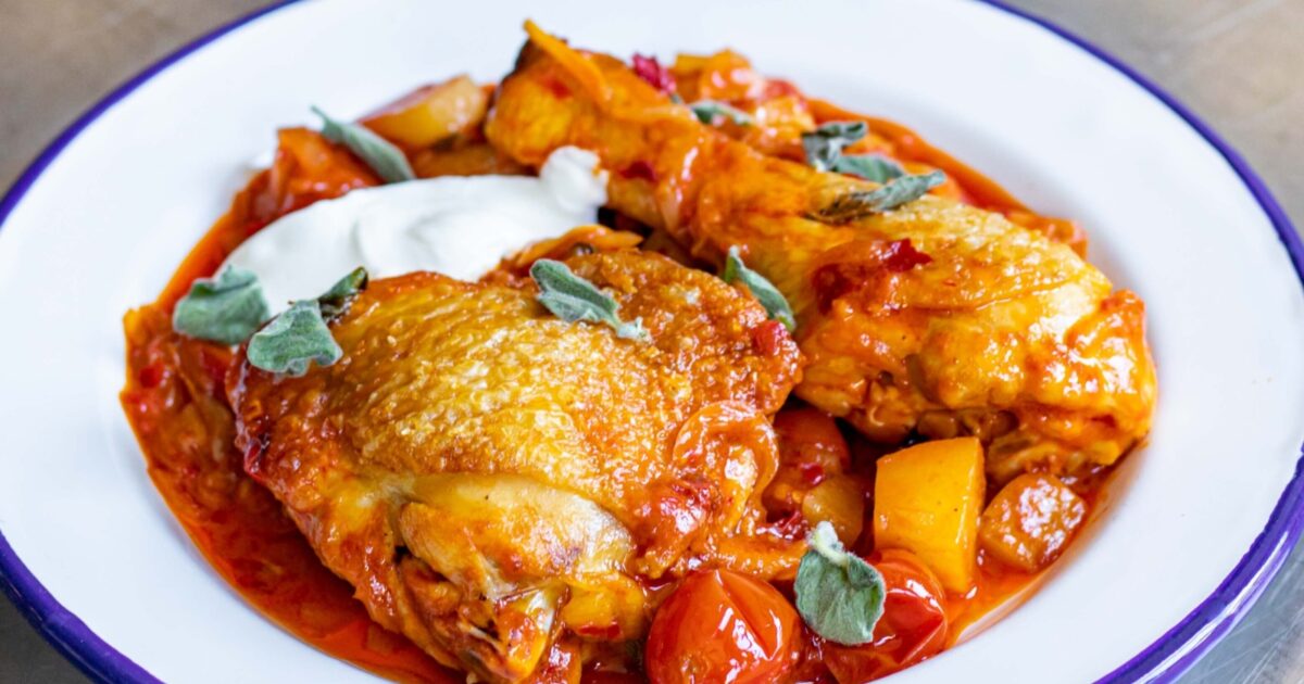 Crispy Chicken Harissa Stew | Mob