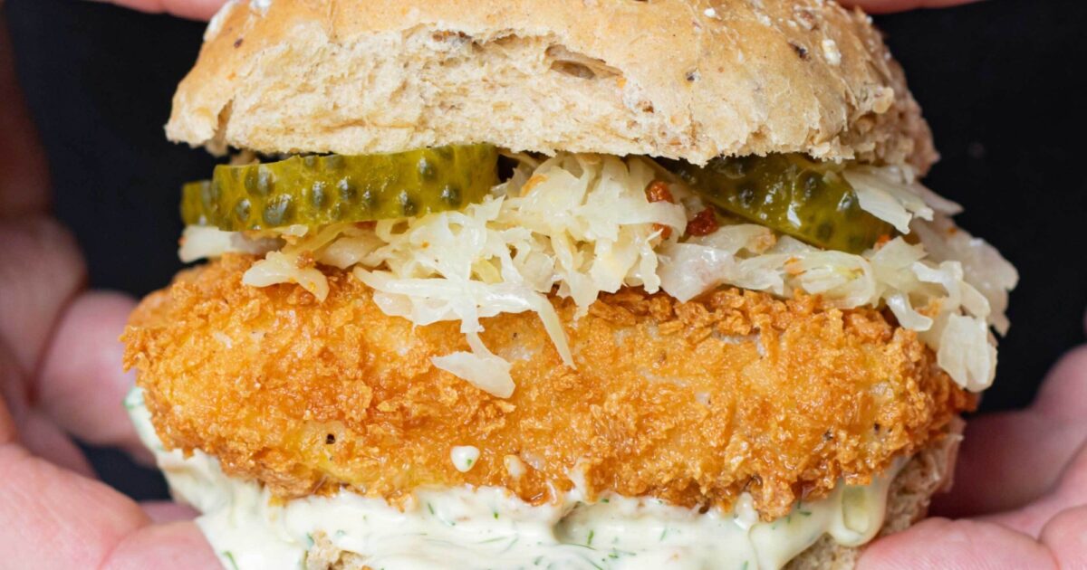 Smoked Fish Finger Sandwiches with Dill & Mustard Mayo | Mob