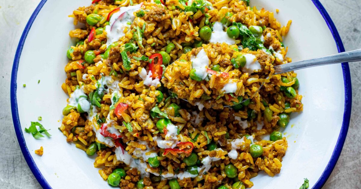 Spiced Keema Rice | Mob