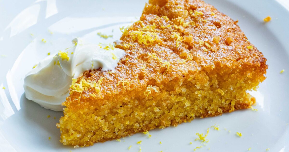 Orange Polenta Cake Recipe | Mob