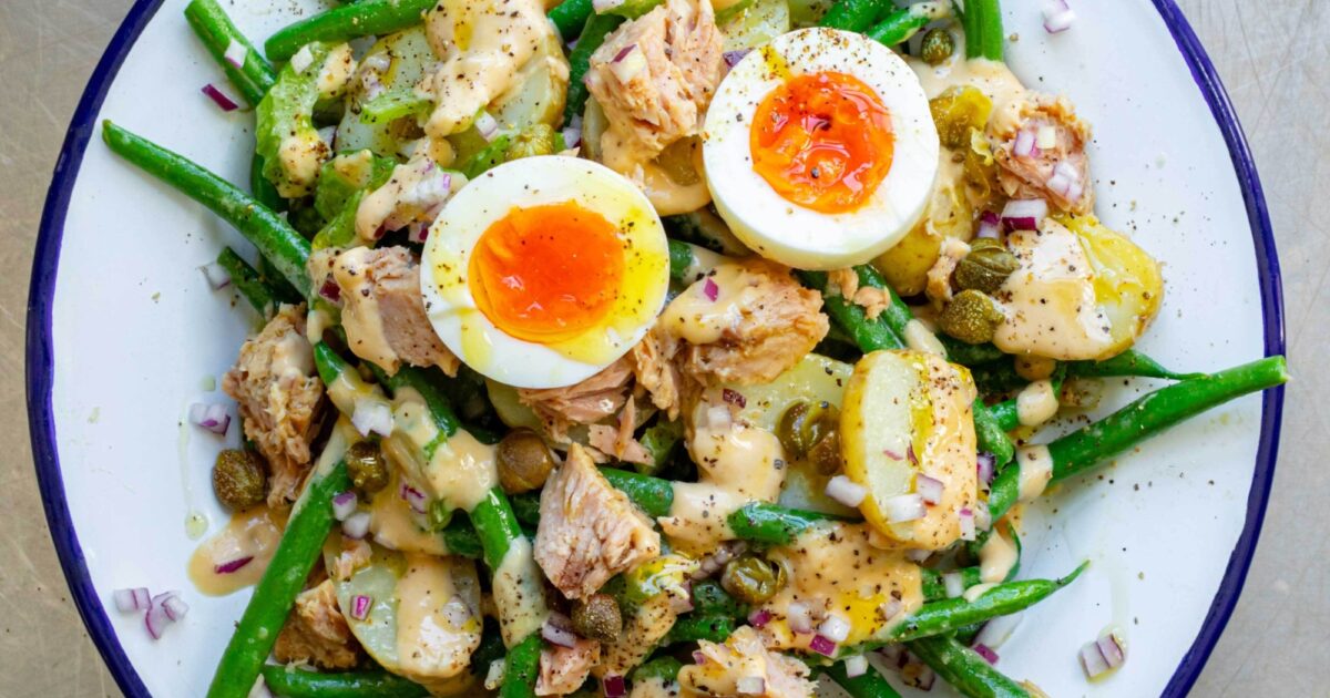 Tuna & Green Bean Tonnato Salad | Mob