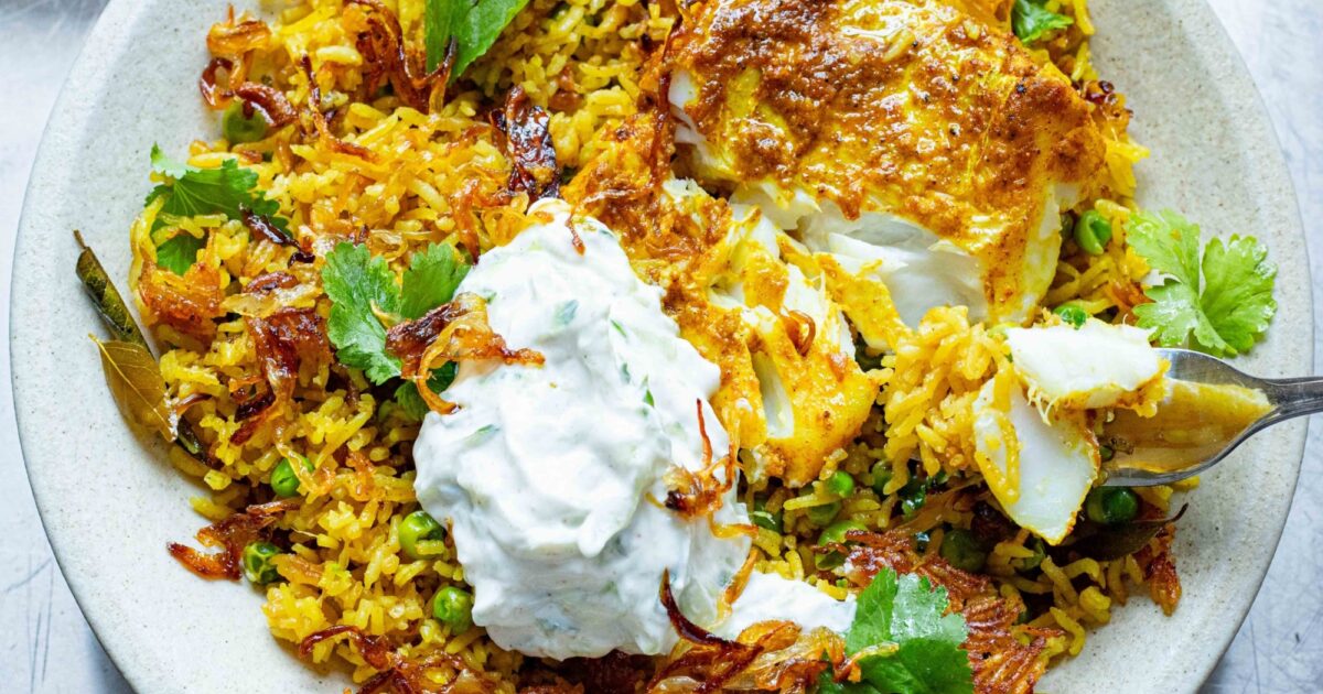 One-Pot Fish Biryani Recipe | Mob