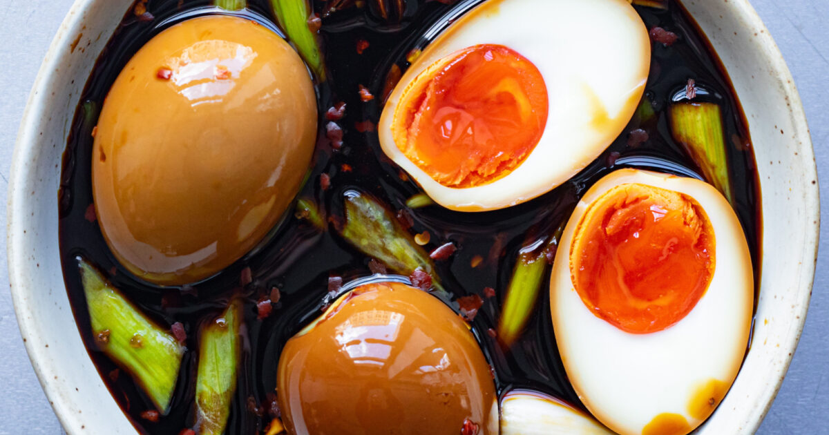 Ramen Eggs Recipe (Ajitsuke Tamago) | Mob