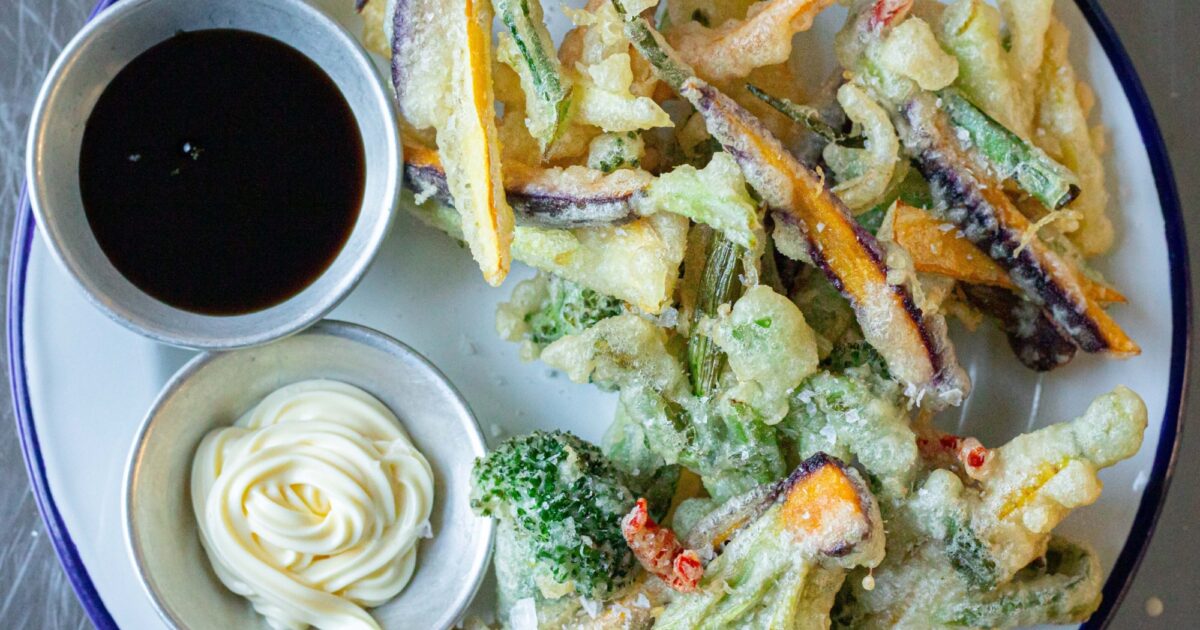 Beer-Battered Vegetable Fritters | Mob