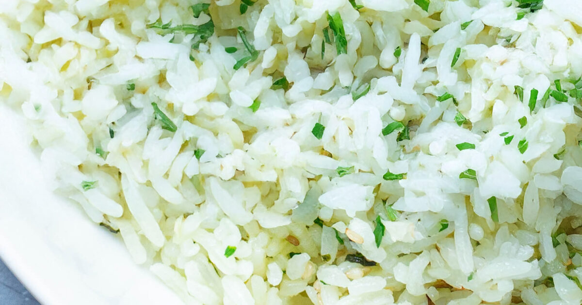 Garlic Sesame Rice | Mob