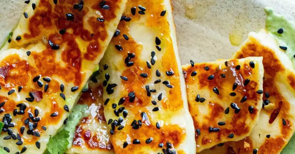 Sticky Mango Halloumi | Mob