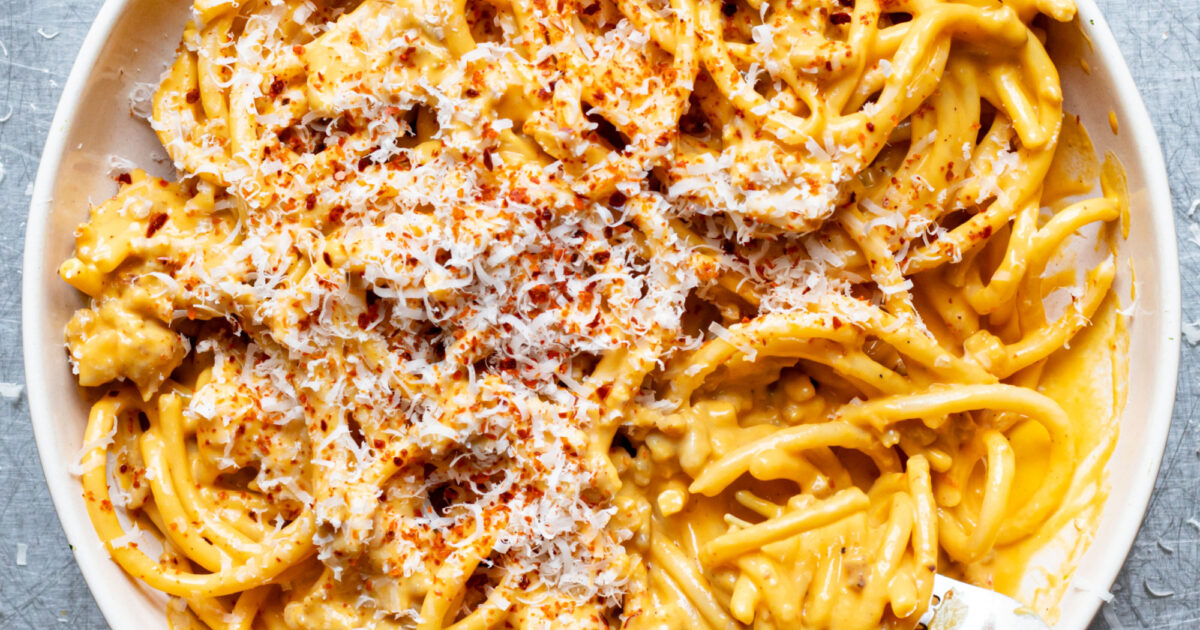Squash, Marmite & Chicken Spaghetti | Mob