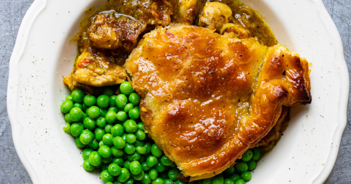 Caramelised Coconut Chicken Pie | Mob