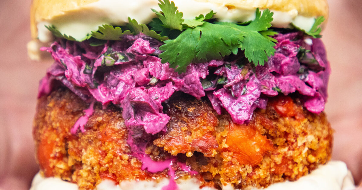 Mob's Wild Alaska Salmon Burger | Mob