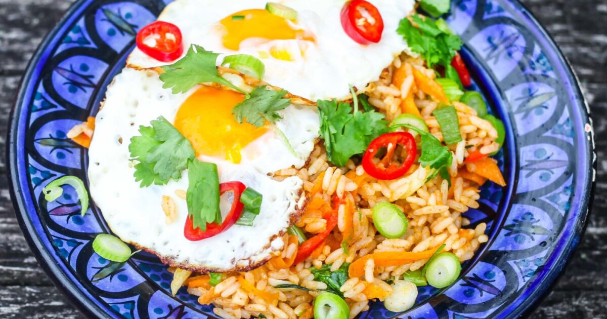 Crispy Egg Fried Rice | Mob